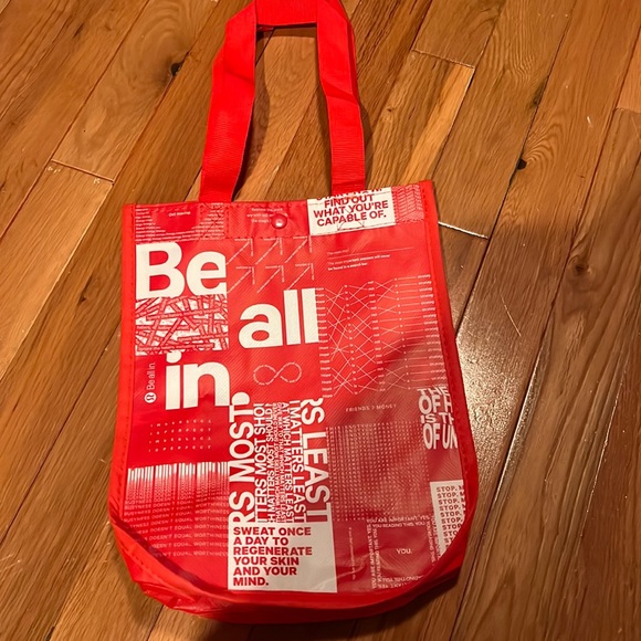 lululemon athletica | Bags | Lululemon Red Shopping Bag | Poshmark
